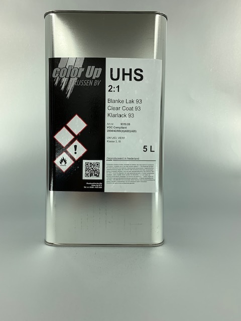 UHS blanke lak 5ltr (VOC compliant) - Blanke lakken - Autolakken - Auto